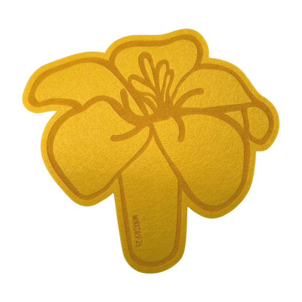 Single Puakenikeni Coaster - Sunshine | Pop-Up Mākeke - The Mākeke