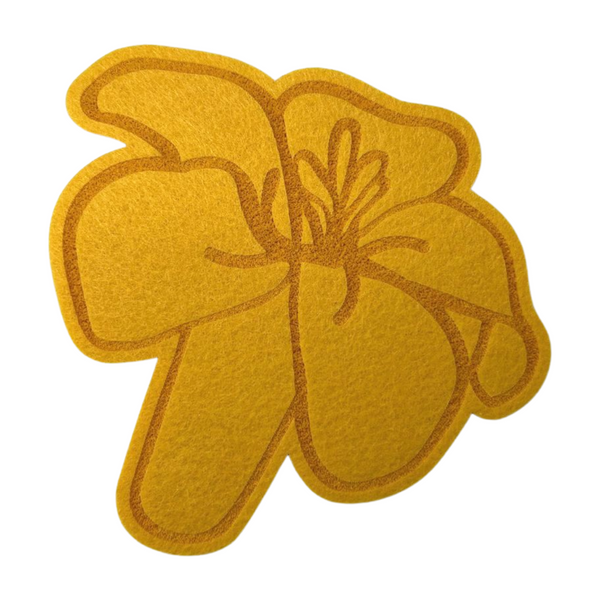 Single Puakenikeni Trivet - Sunshine | Pop-Up Mākeke - The Mākeke