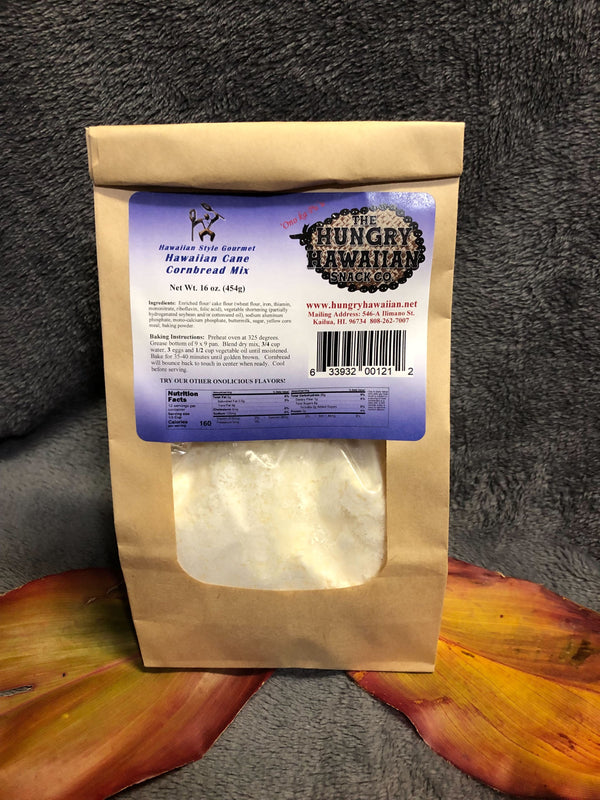 Hungry Hawaiian Gourmet Hawaiian Cane Cornbread Mix - The Mākeke
