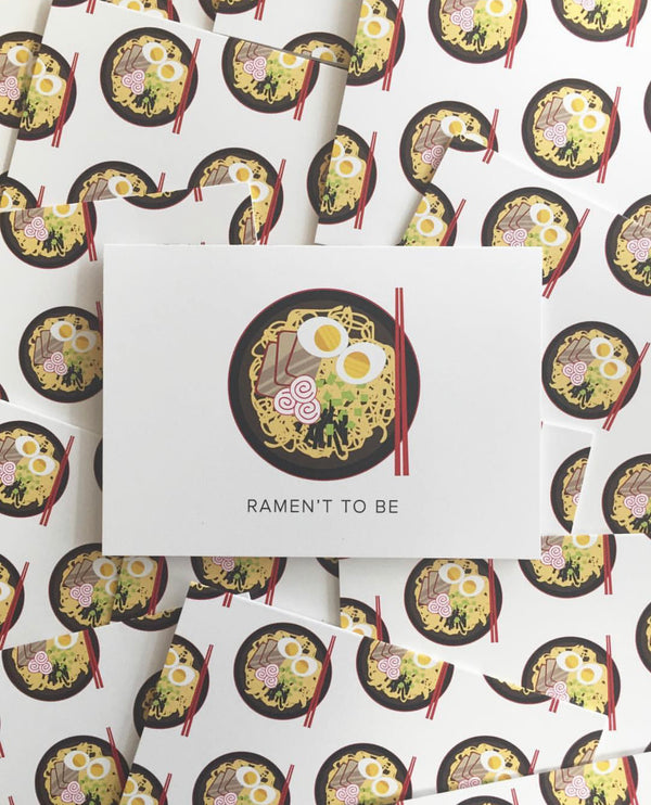 Ramen’t to Be Blank Notecard | Pop-Up Mākeke