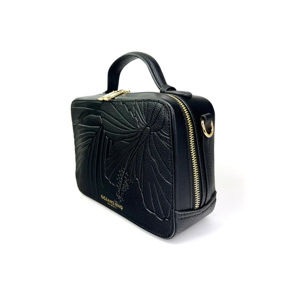 Chanelle Medium Handbag - Onyx | Pop-Up Mākeke - The Mākeke