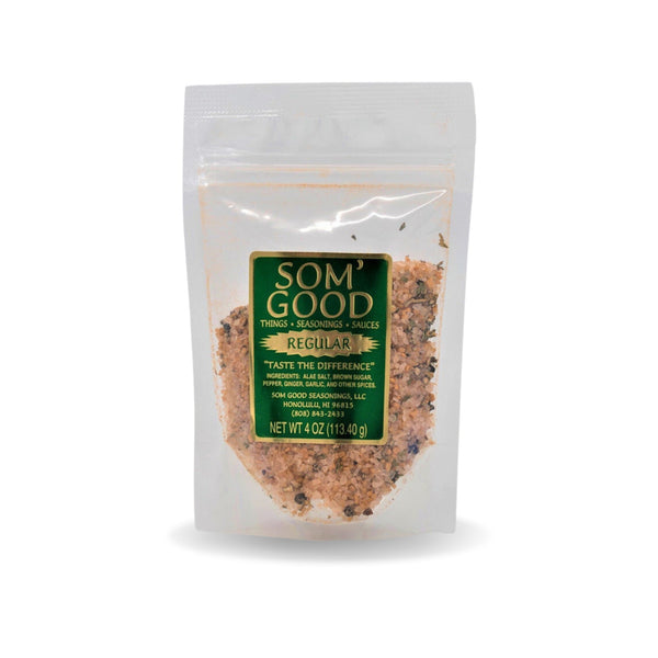 Som' Good "Regular" Alae Salt Seasoning | Pop-Up Mākeke - The Mākeke