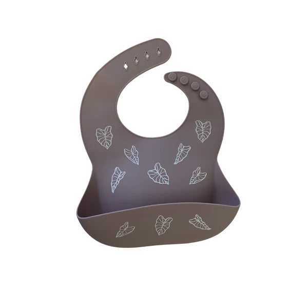 Silicone Bib - Kalo (Poi) | Pop-Up Mākeke - The Mākeke