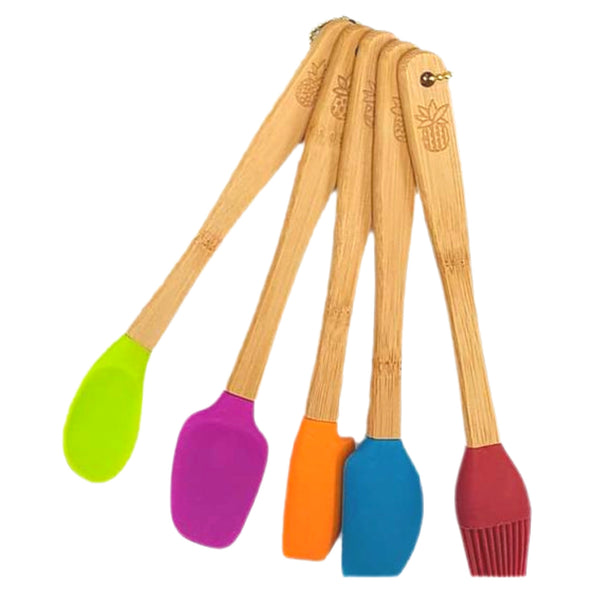 Mini Silicone Utensil Set | Pop-Up Mākeke - The Mākeke